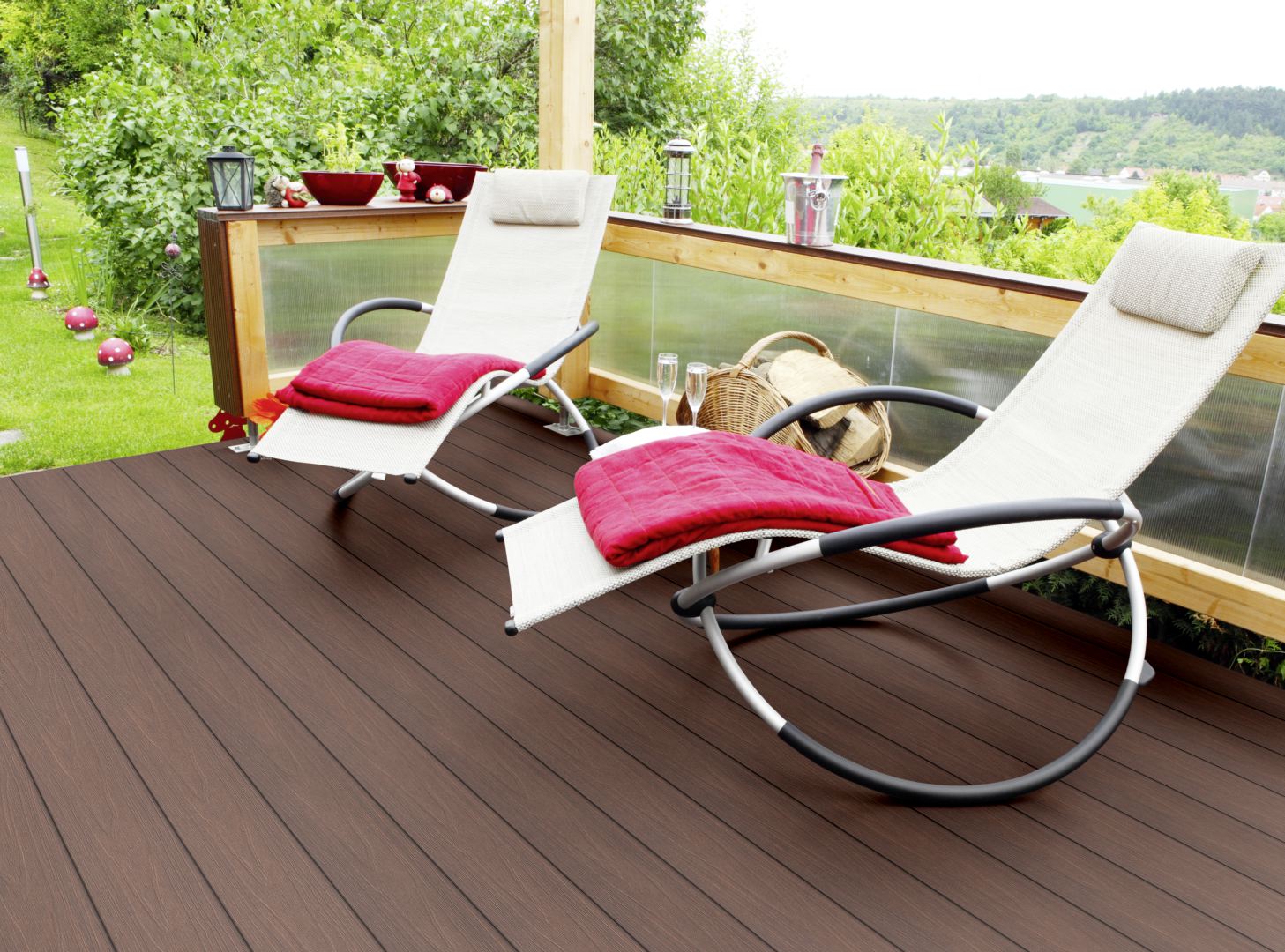 Terrassendiele WPC Ultrashield Massiv Ipé - Holz Graf